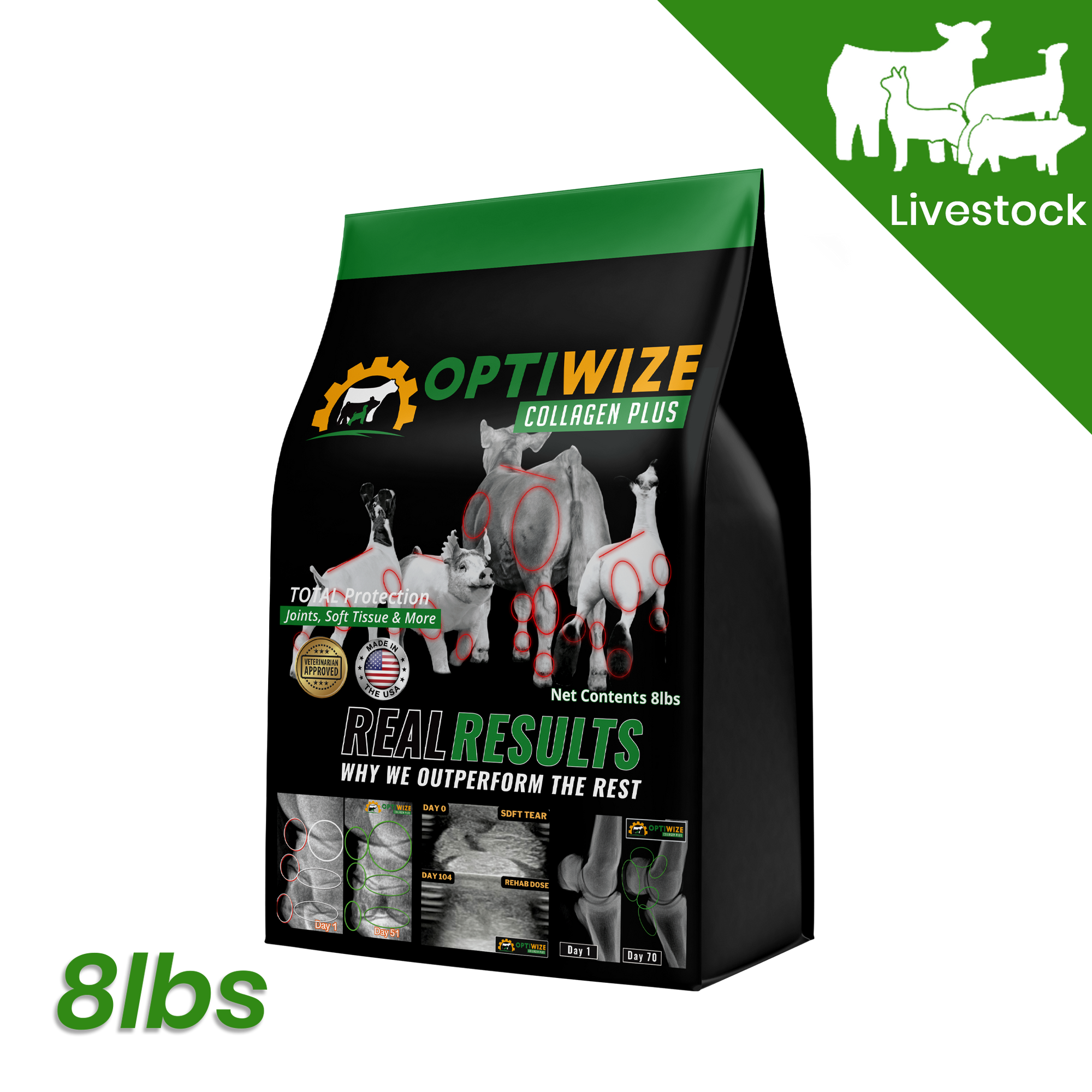 OptiWize Collagen +Plus Livestock Joint Supplement