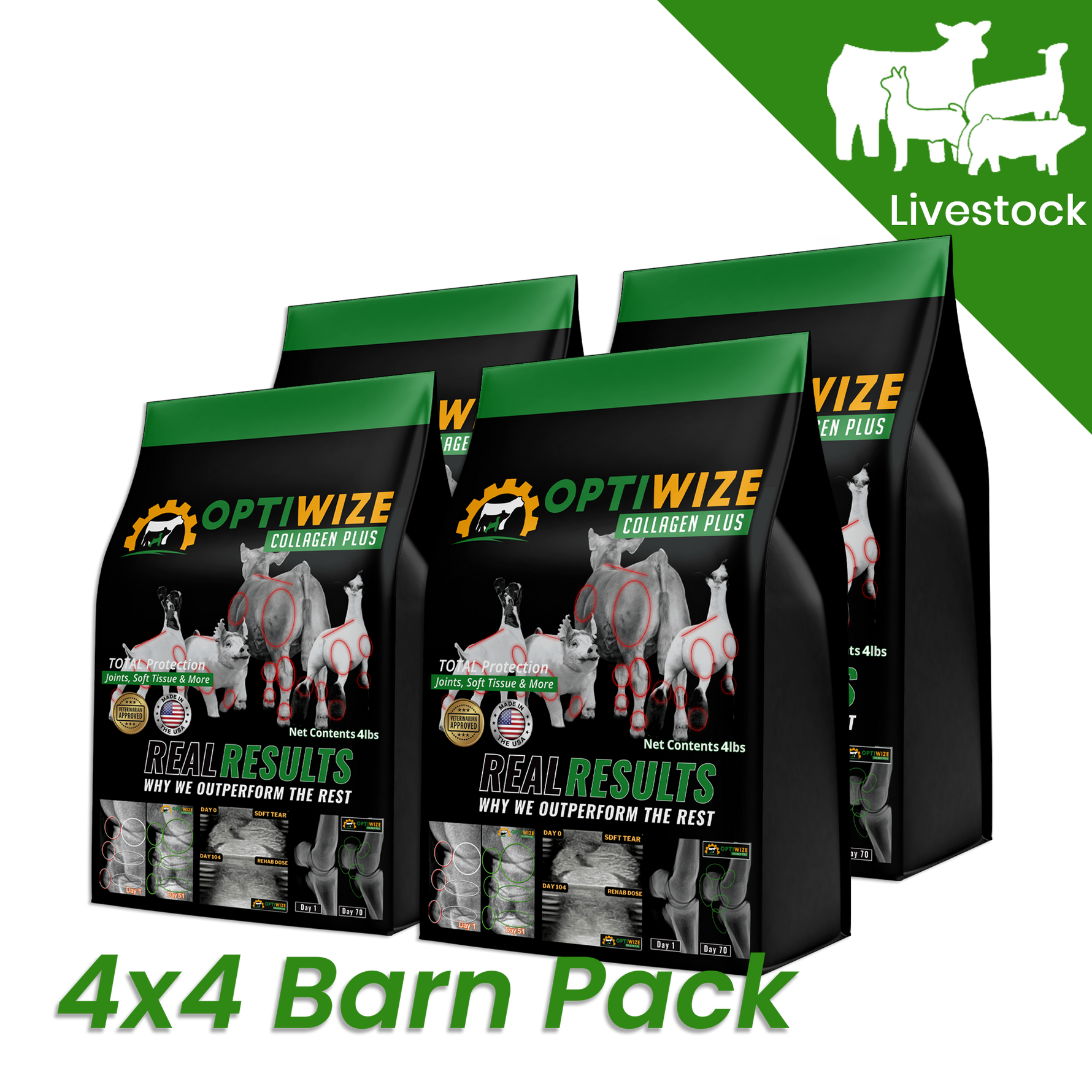 OptiWize Collagen +Plus Livestock Joint Supplement