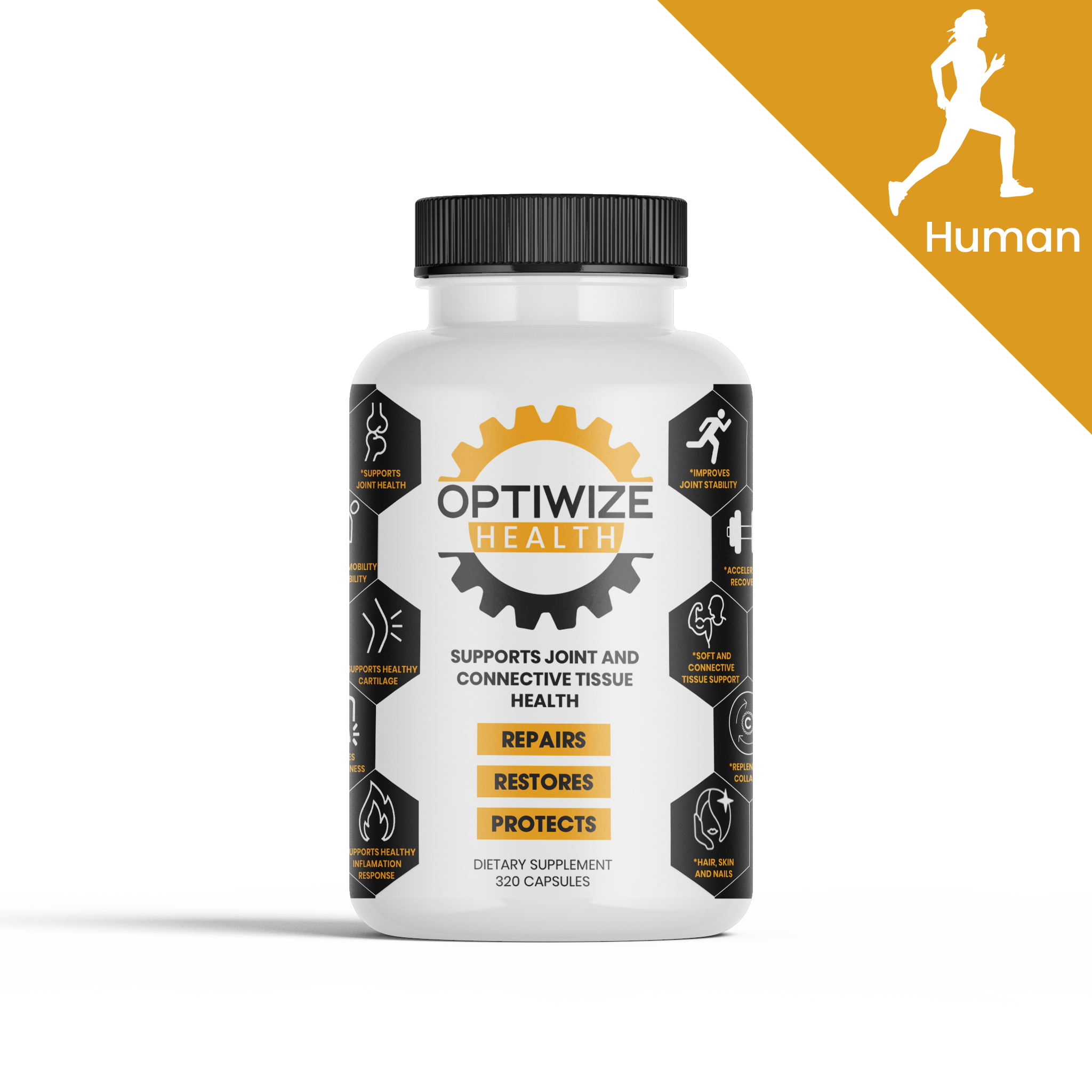 OptiWize Collagen +Plus Human Joint Health Supplement