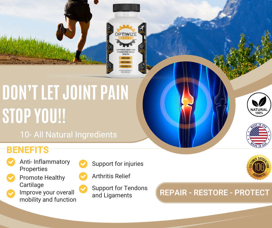 OptiWize Collagen +Plus Human Joint Health Supplement